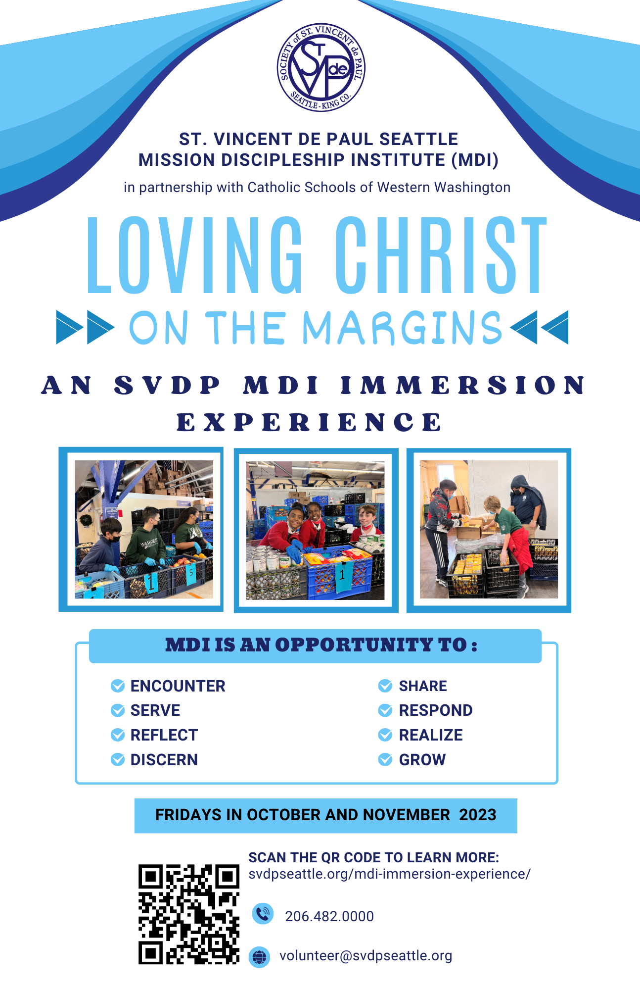 MDI Immersion Experience - St. Vincent de Paul